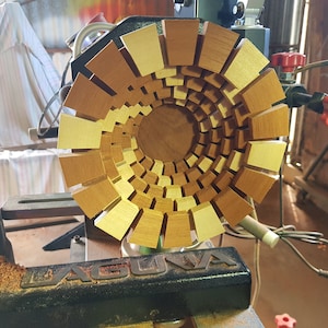 8" Open Segmented Bowl Wedgie/plate Pair - for Open Segmented Bowl ...