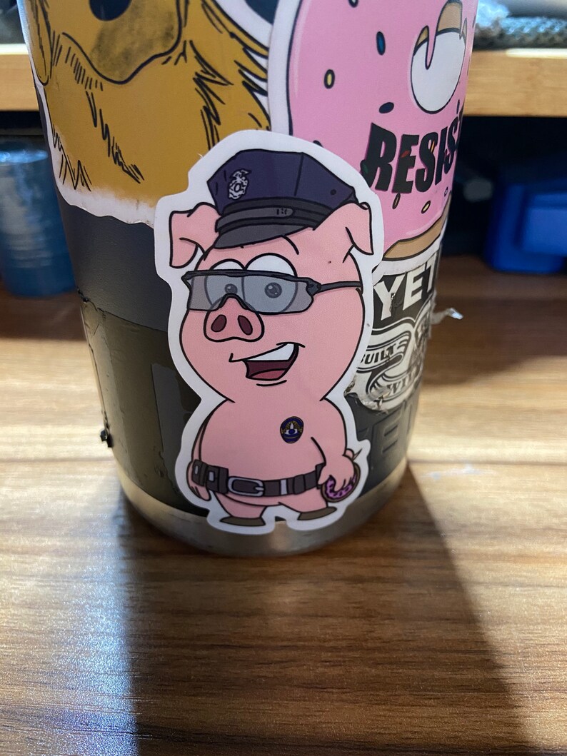 The Stereotype Law Enforcement Police Sticker - Etsy