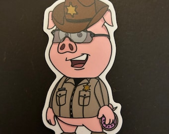 The Stereotype Law Enforcement Police Sticker - Etsy
