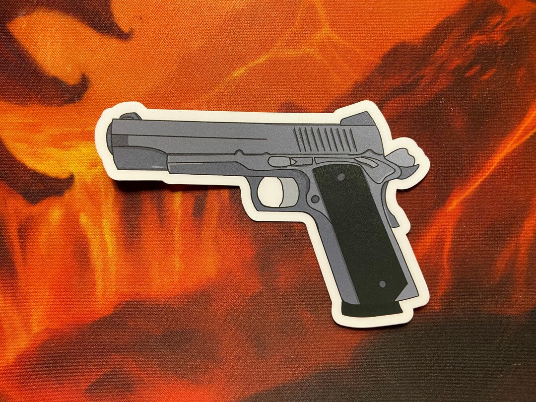 1911 Firearm Gun Sticker - Etsy