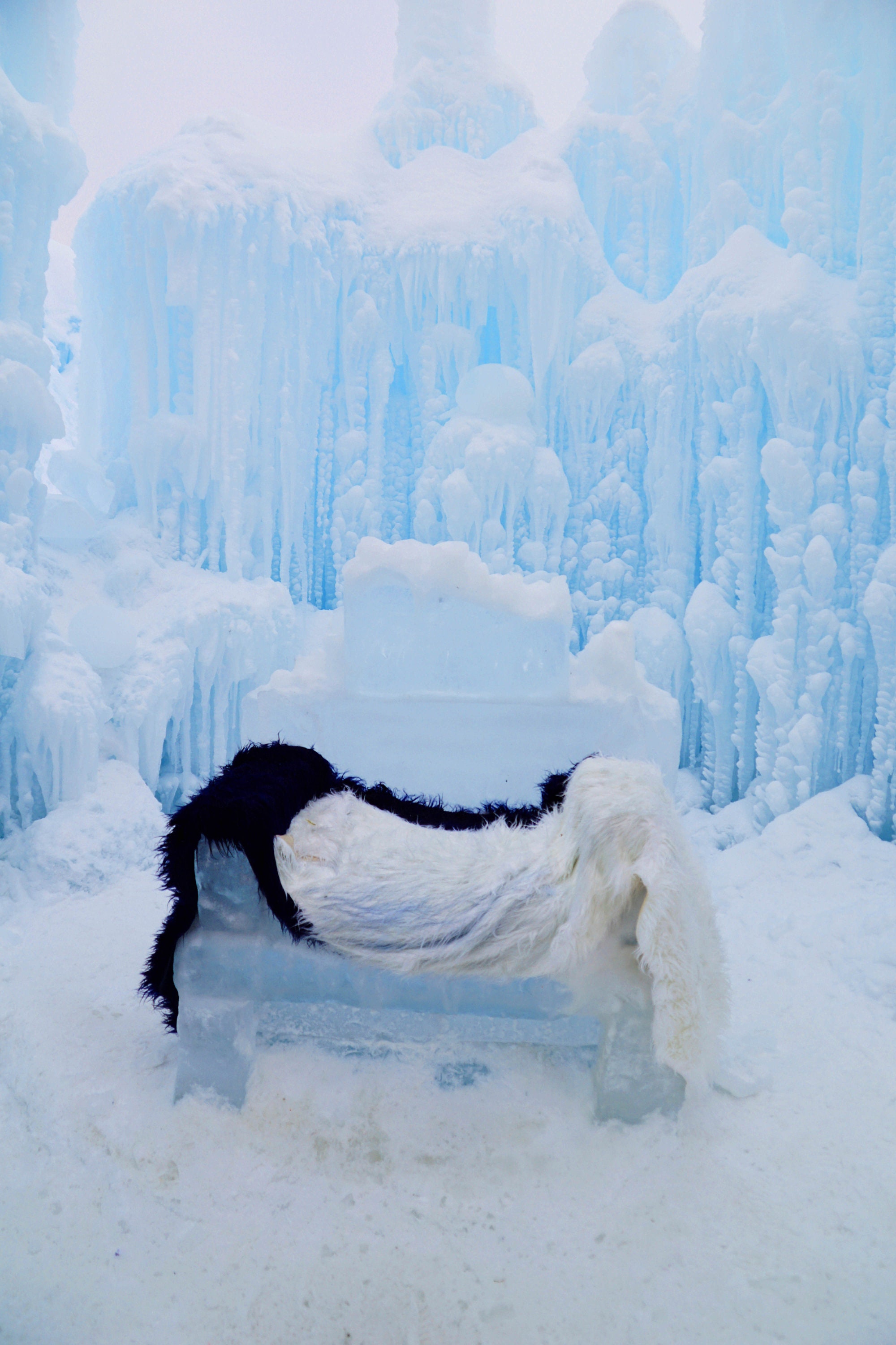 Ice Castle Digital Chair Background - Etsy
