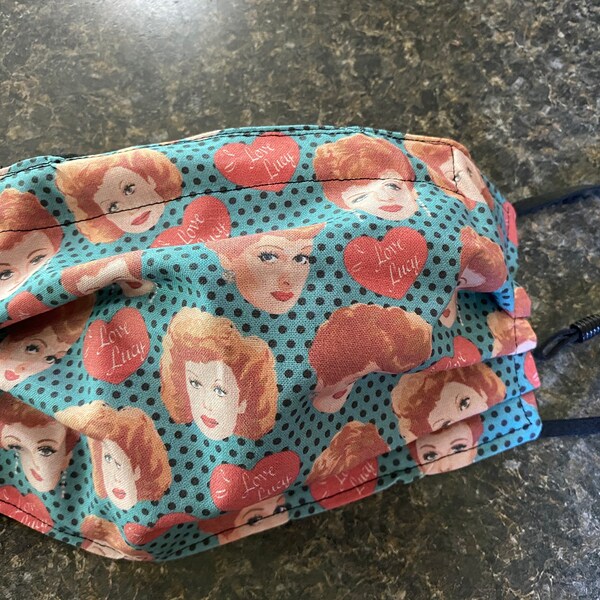 I Love Lucy Mask - Etsy