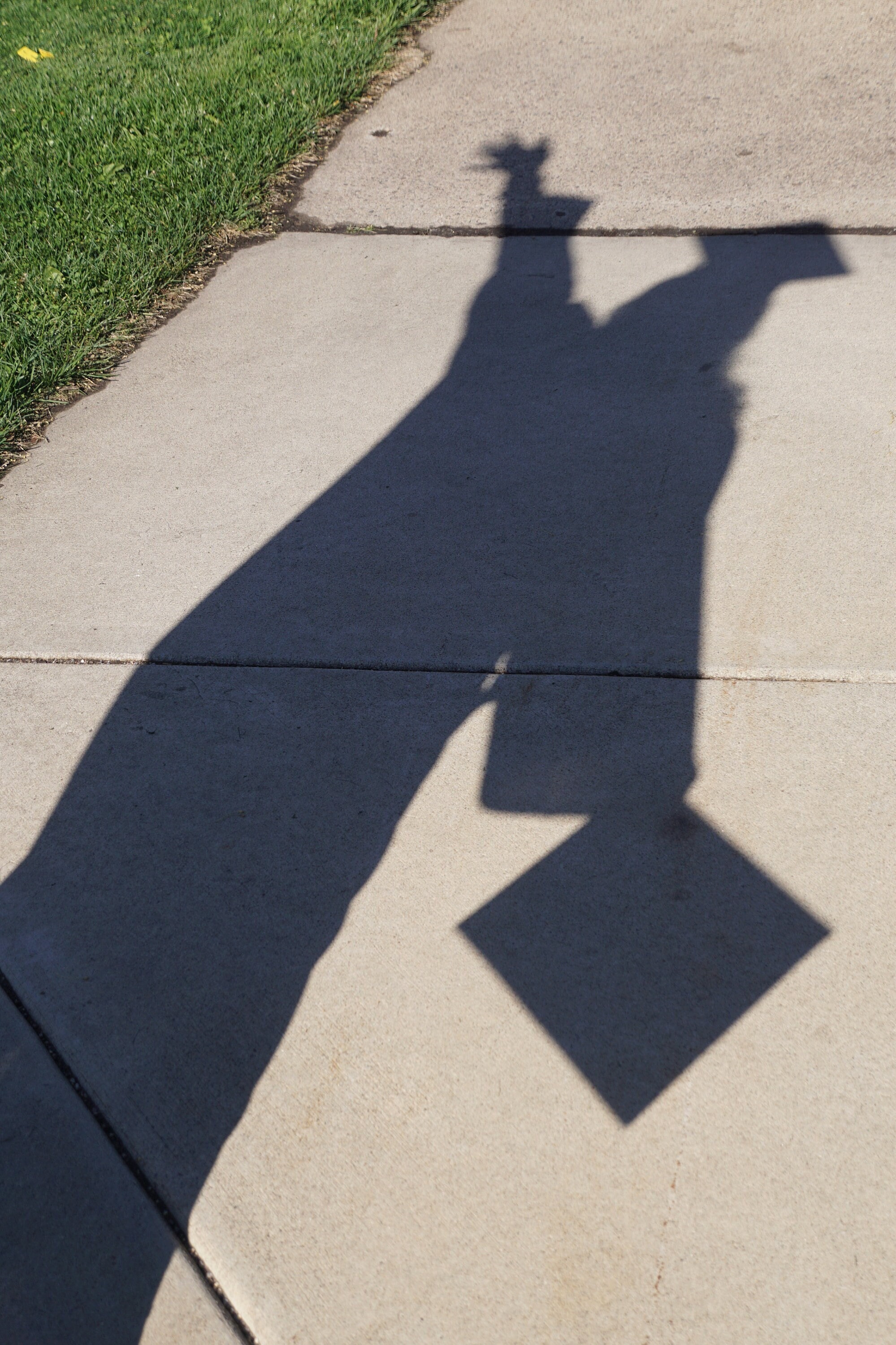 Graduate Shadow Digital File - Etsy