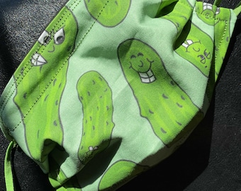 Pickle Mask - Etsy
