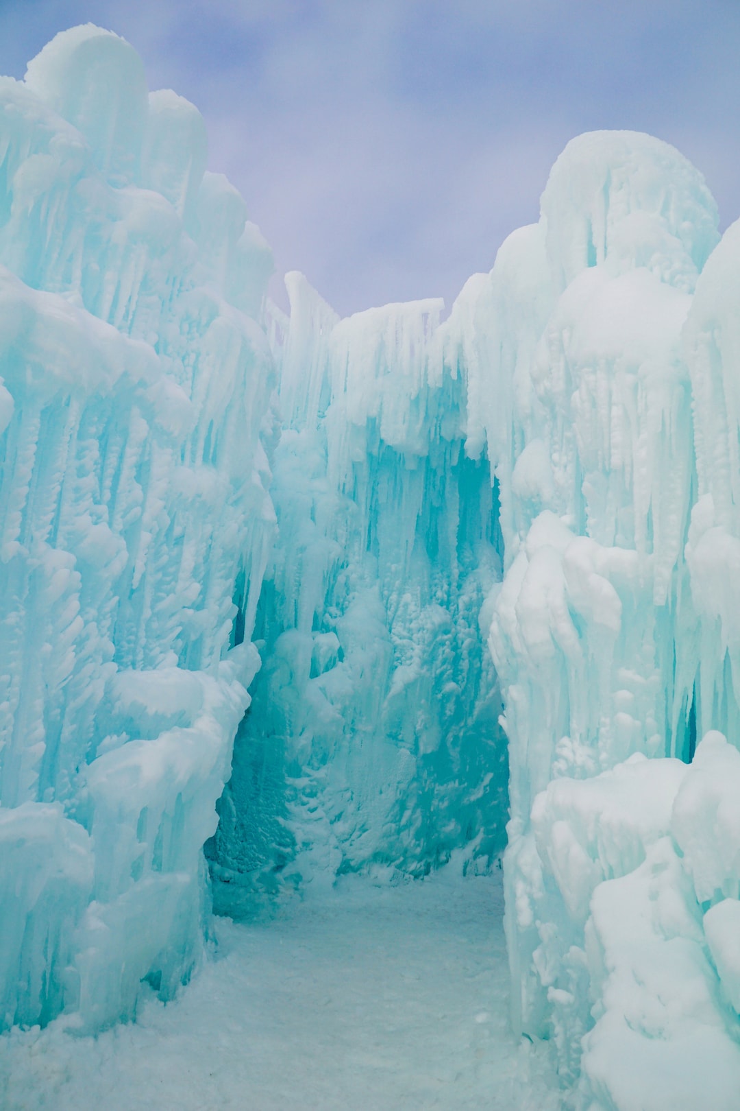 Ice Castle Digital Backdrop - Etsy