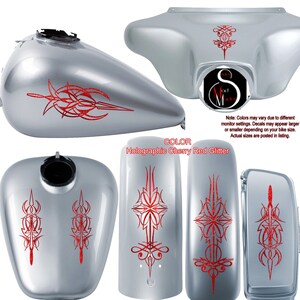 Motorcycle Pinstripe Decal Kit: Customizable Vinyl Graphics - Etsy