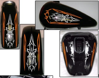 Motorcycle Pinstripe Graphics - Etsy