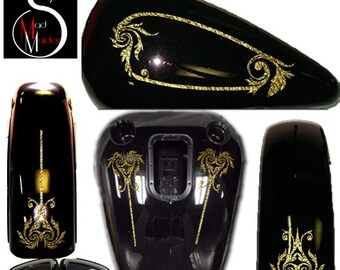 Motorcycle Graphics Decal Vinyl Set Universal for Honda - Etsy