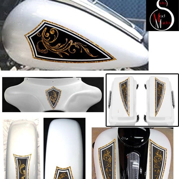 Motorcycle Pinstripe Decal - Etsy