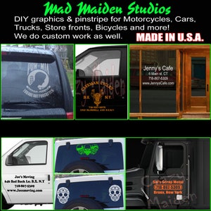 Rock Your Gear With Guitar and Bass Vinyl Decal Set - Universal Fit ...