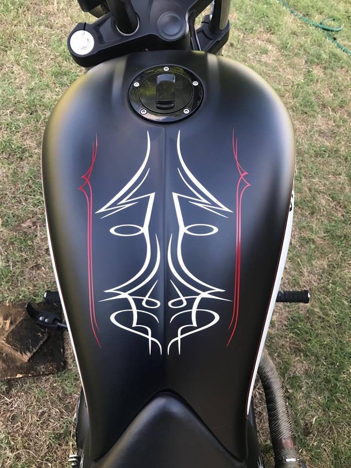 Motorcycle Pinstripe Decal Set Universal for Honda Harley | Etsy