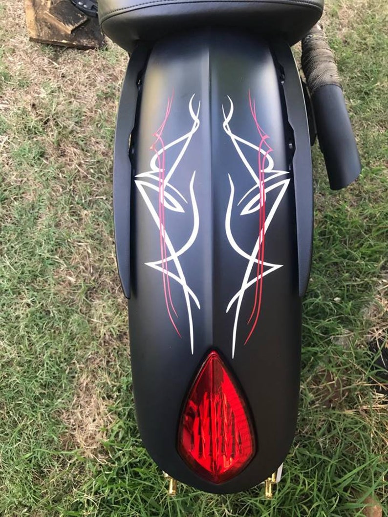 Motorcycle Pinstripe Decal Set Universal for Honda Harley | Etsy