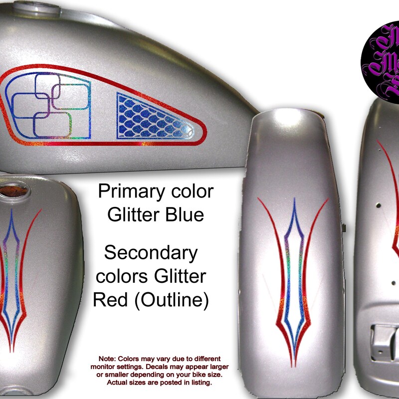 Vintage Moto Decals - Etsy