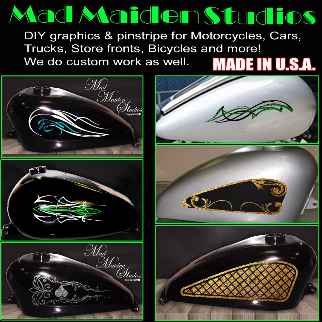 Pinstriping Decals Trucks