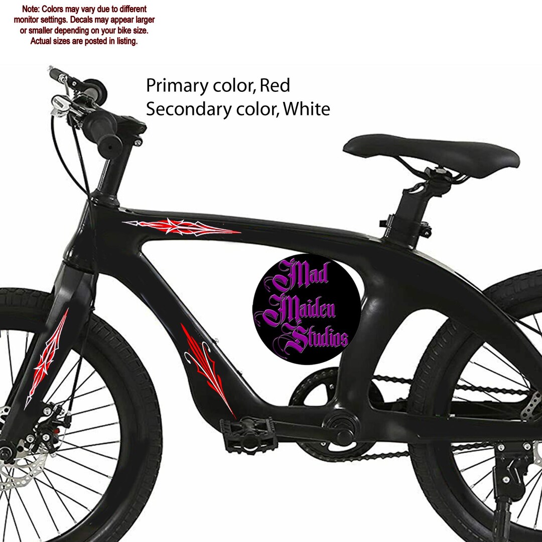 Bicycle Decals Frame Pinstripe Decal Set: Universal Fit - Etsy