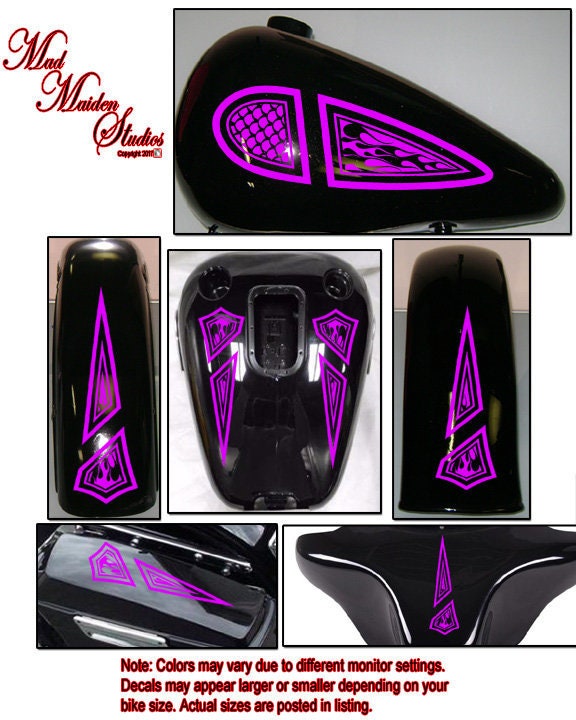 Motorcycle Graphics Decal Vinyl Set Universal for Honda - Etsy
