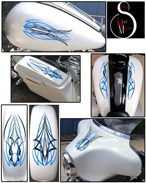 Von Dutch Pinstriping On Motorcycle