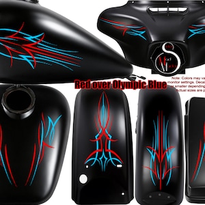 Motorcycle Pinstripe Set. Universal for Honda, Harley Davidson, Victory ...