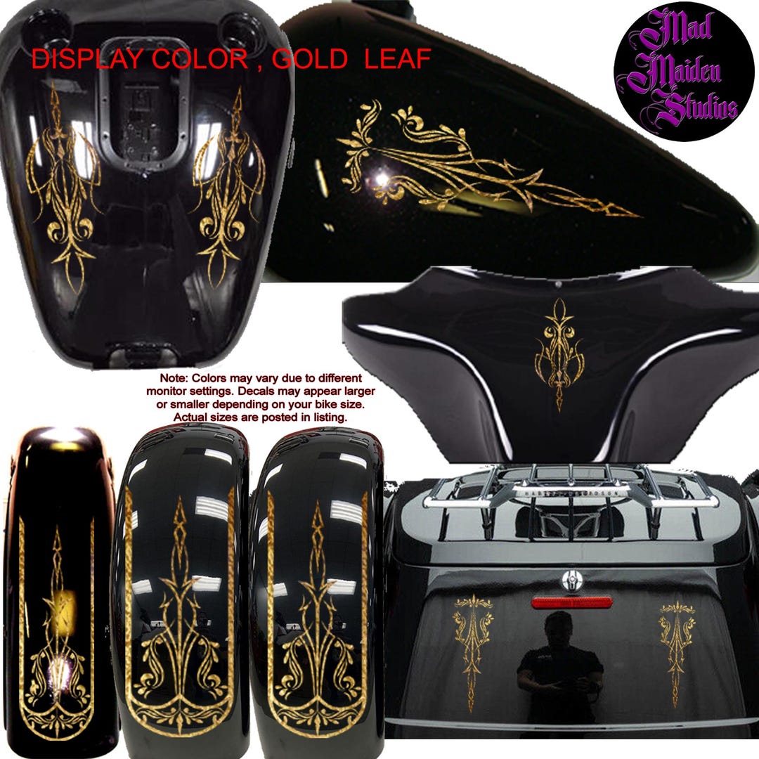 Motorcycle & Trike Vinyl Decals – Graphics for Touring Bikes, Cruisers ...