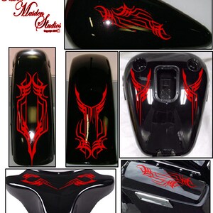 Motorcycle Decal Graphic Vinyl Set Universal for Honda - Etsy