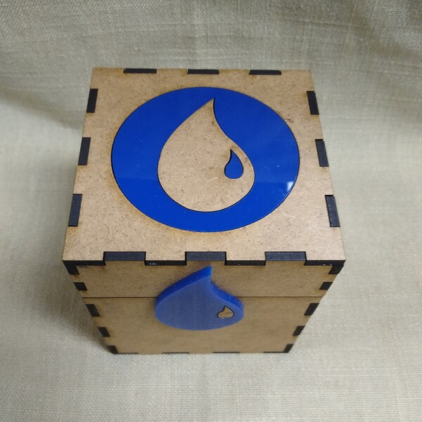 Laser Cut Magic the Gathering Deck Box Svg - Etsy