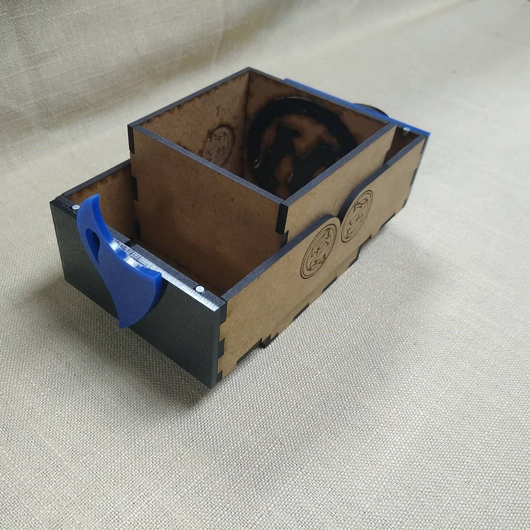 Dimir Magic the Gathering Deck Box Card Storage | Etsy