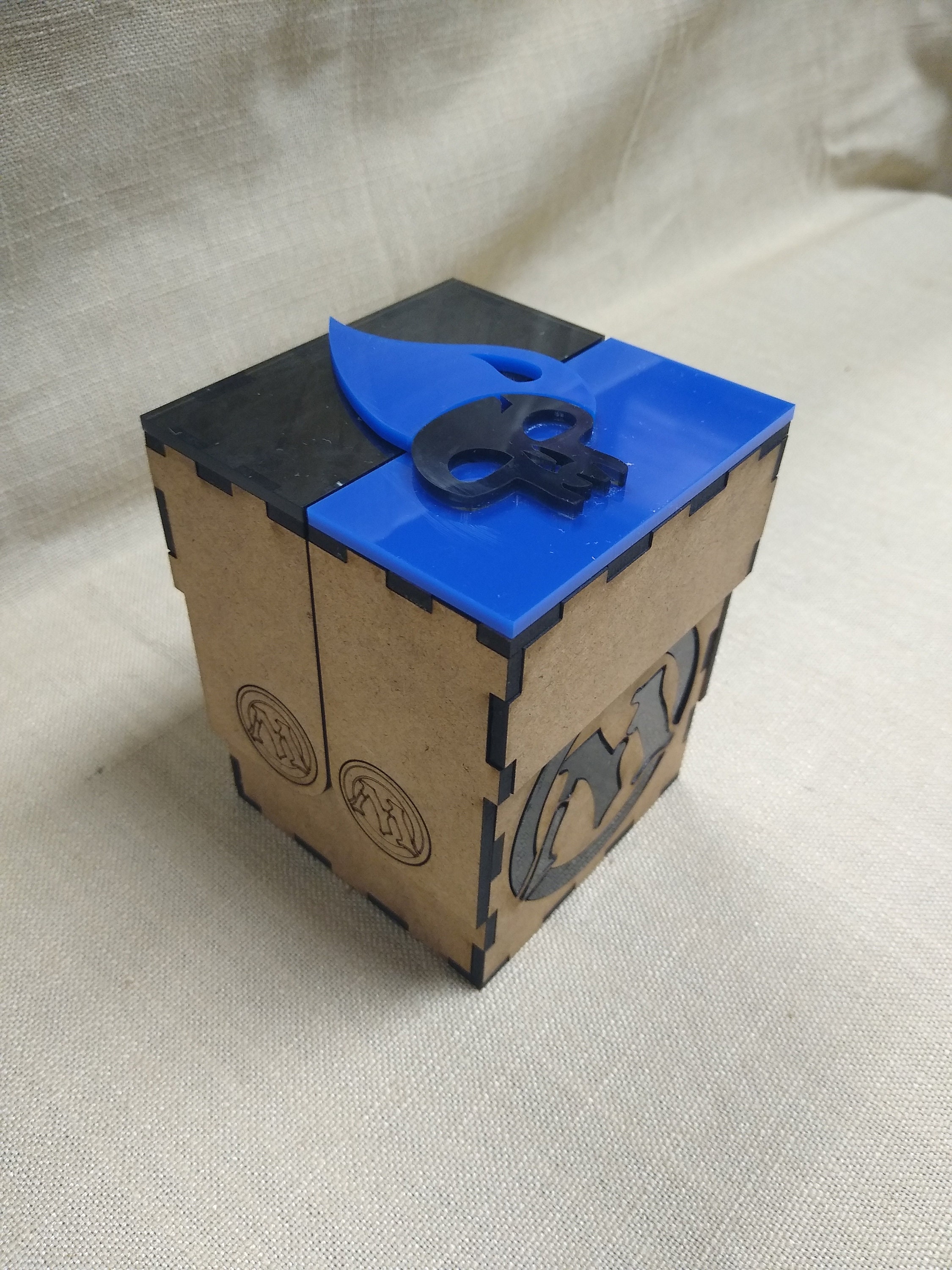 Dimir Magic the Gathering Deck Box Card Storage | Etsy