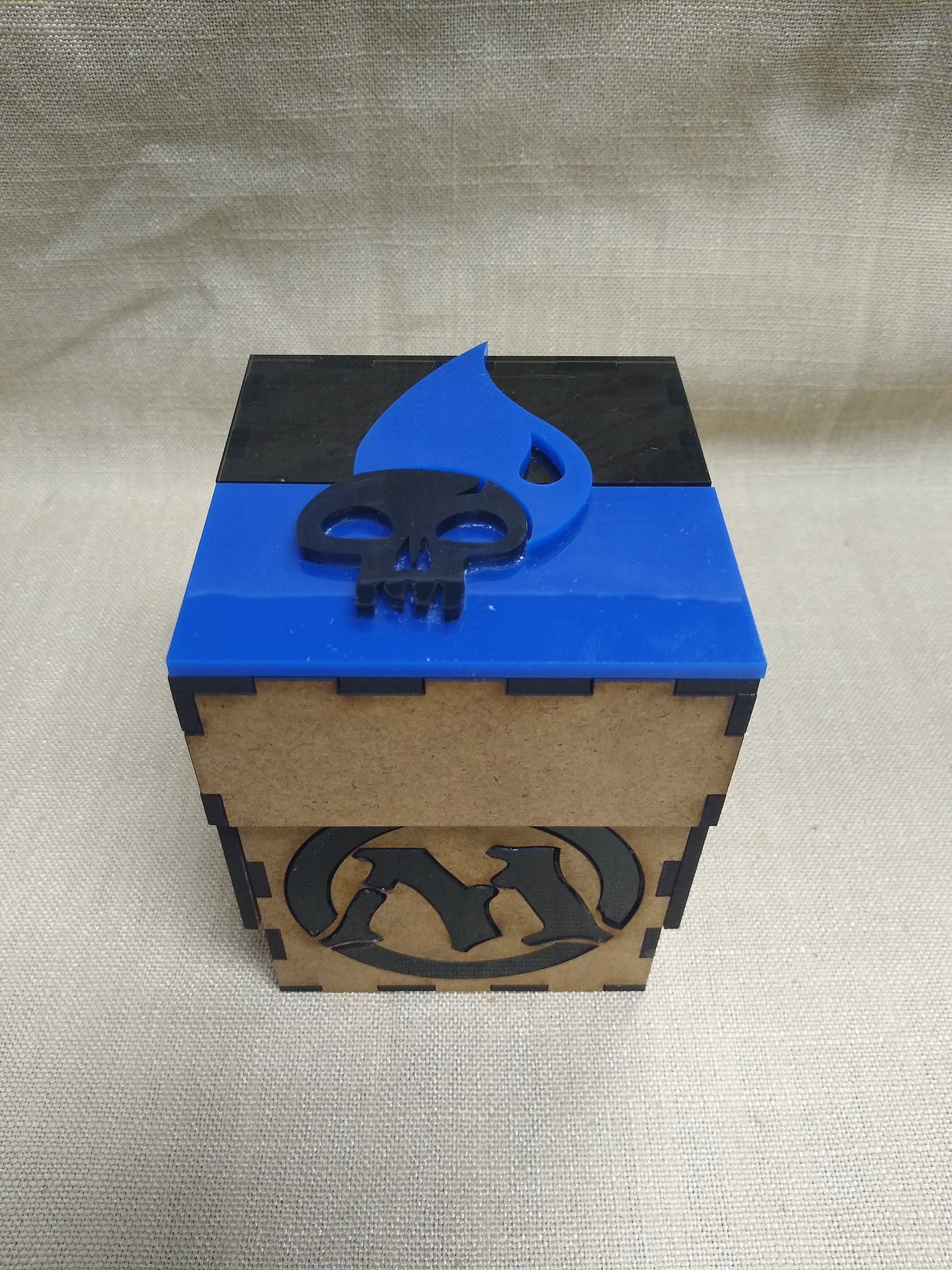 Dimir Magic the Gathering Deck Box Card Storage | Etsy