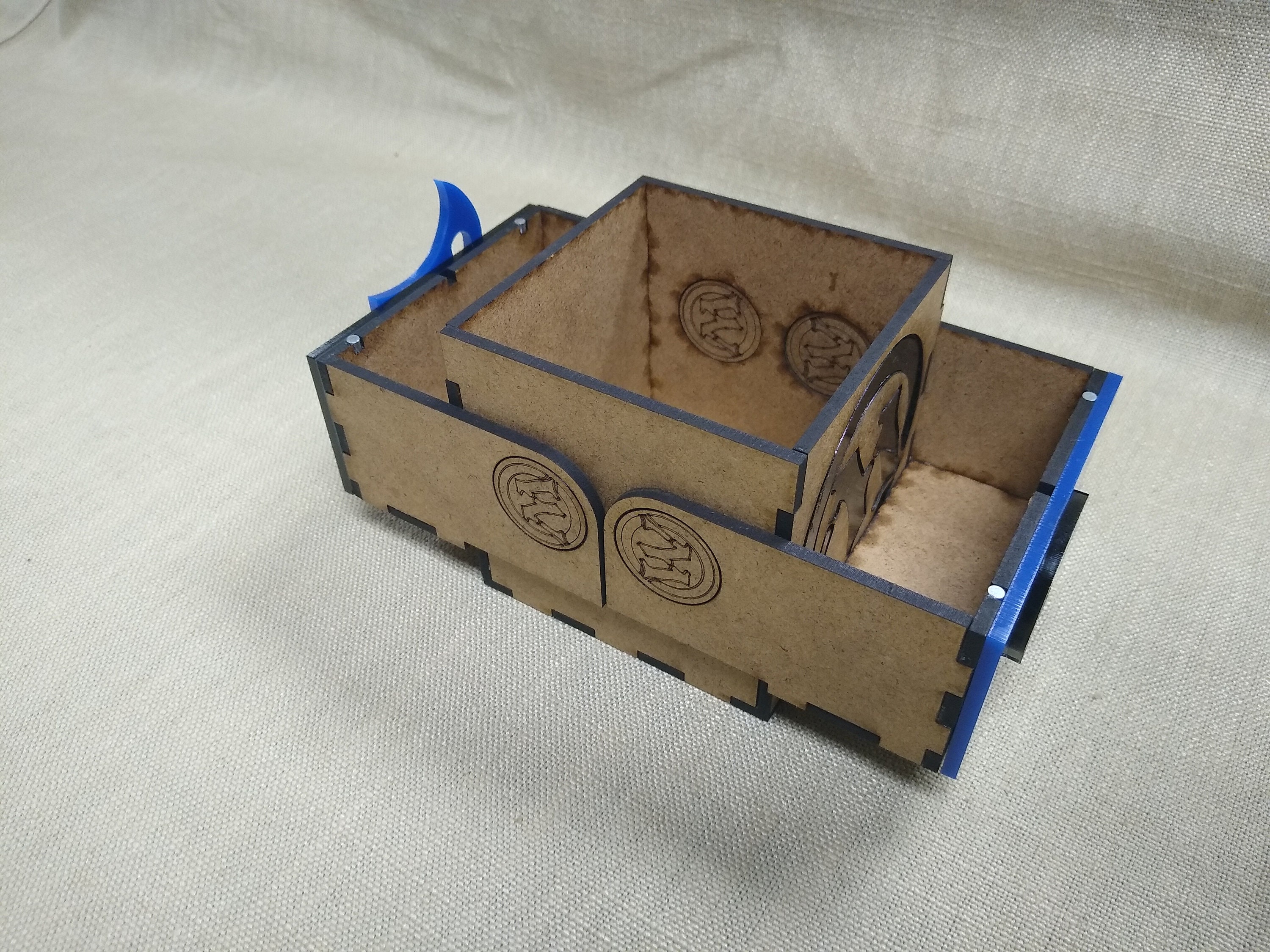 Dimir Magic the Gathering Deck Box Card Storage | Etsy