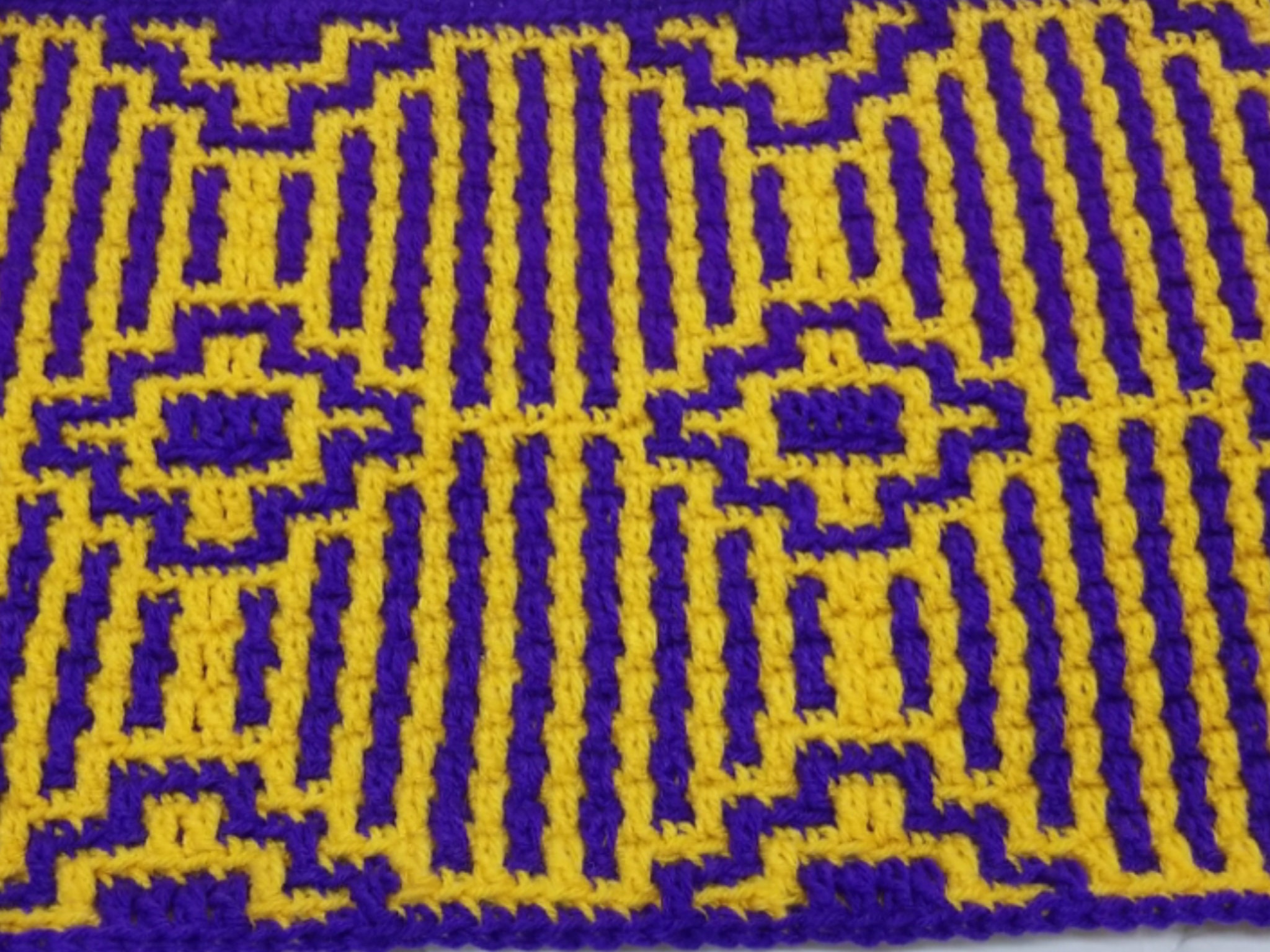Overlay Mosaic Crochet Textured Maze Design CHARTS - Etsy UK