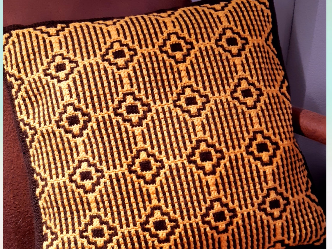 Overlay Mosaic Crochet Textured Maze Design CHARTS - Etsy