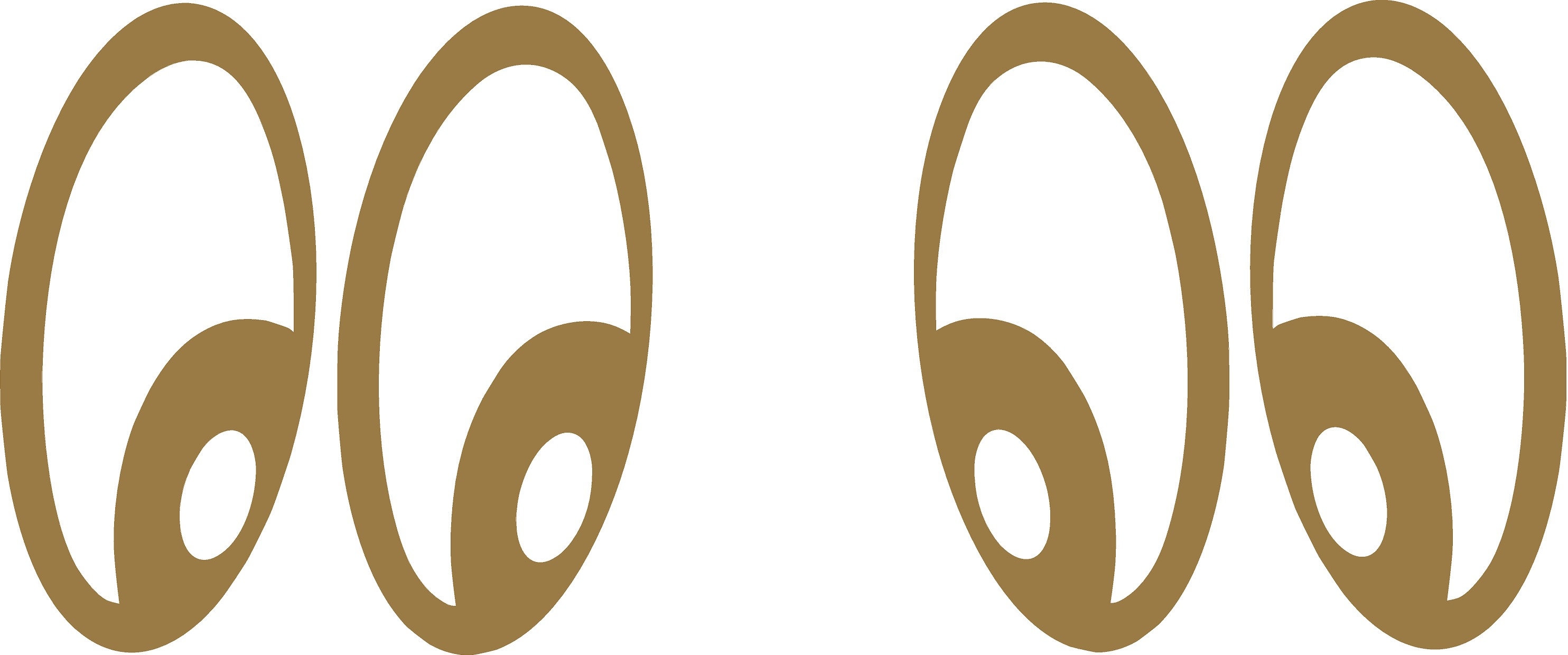 Big Eye Vinyl Decals Stickers Great for Phone Cases, Race Cars, Boats ...