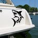 Shark Fish Decal for Boats, Walls, Cars and Metal. - Etsy