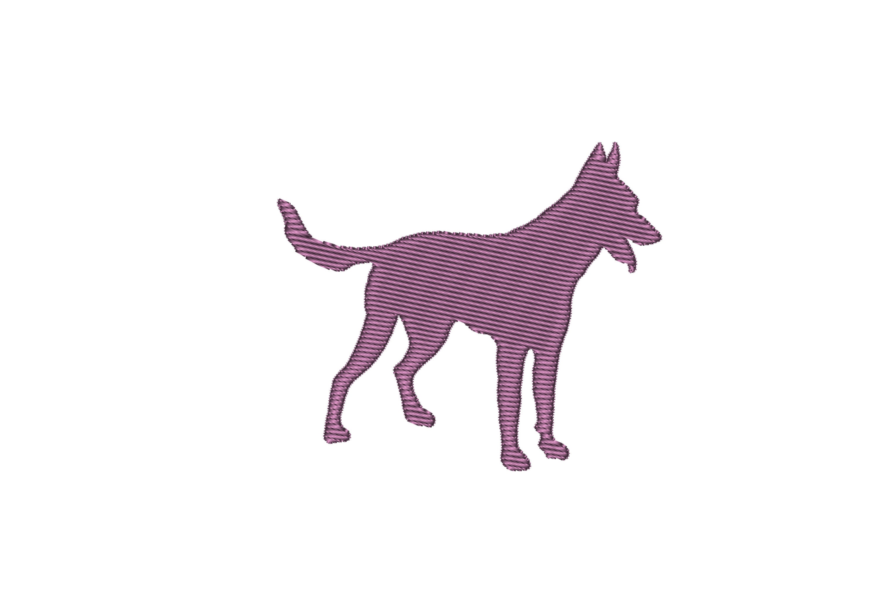 Belgian Malinois Embroidery Design, Maligator Embroidery File, Belgian ...