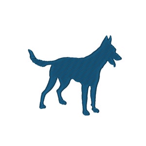 Belgian Malinois Embroidery Design, Maligator Embroidery File, Belgian ...
