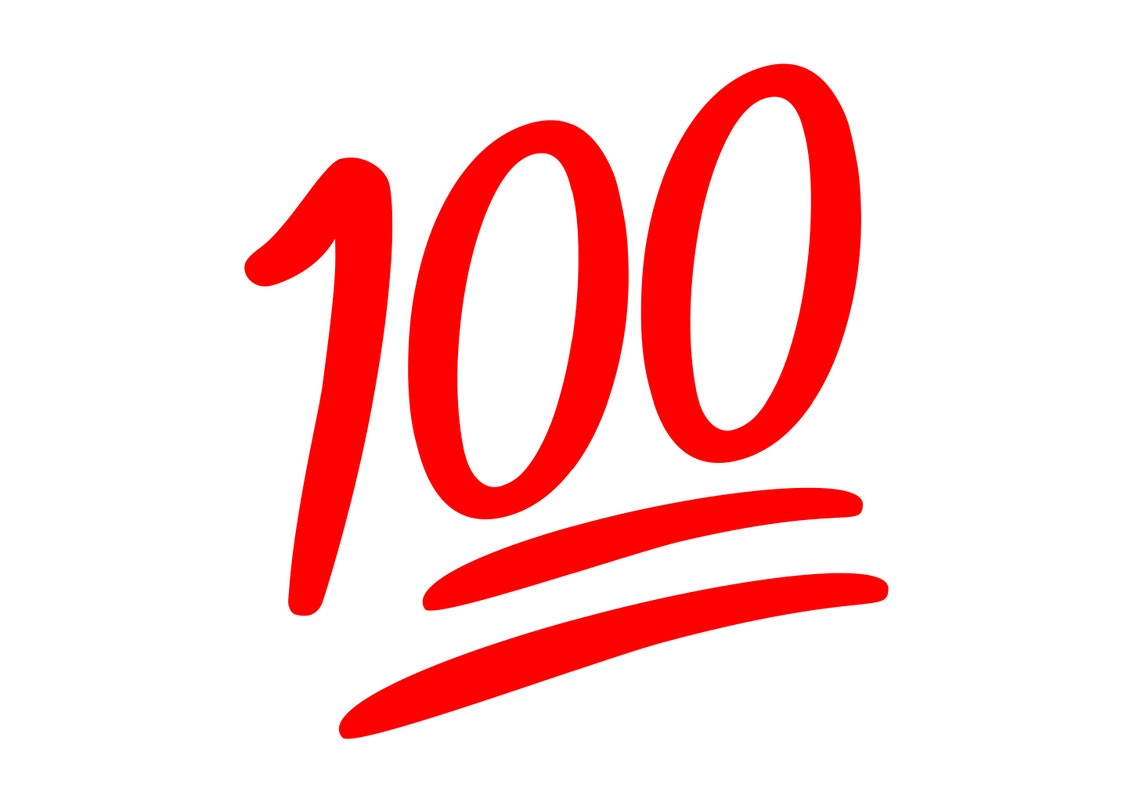 Manténgalo 100 SVG manteniéndolo 100 SVG Manténgalo 100 - Etsy España