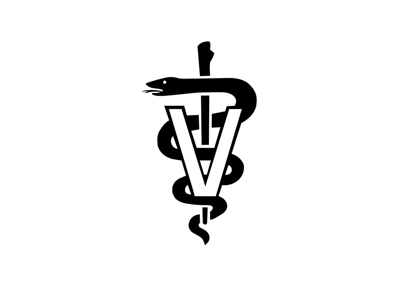 Veterinarian Caduceus Logo (svg, Png, Eps, Pdf) (digital File) - Etsy