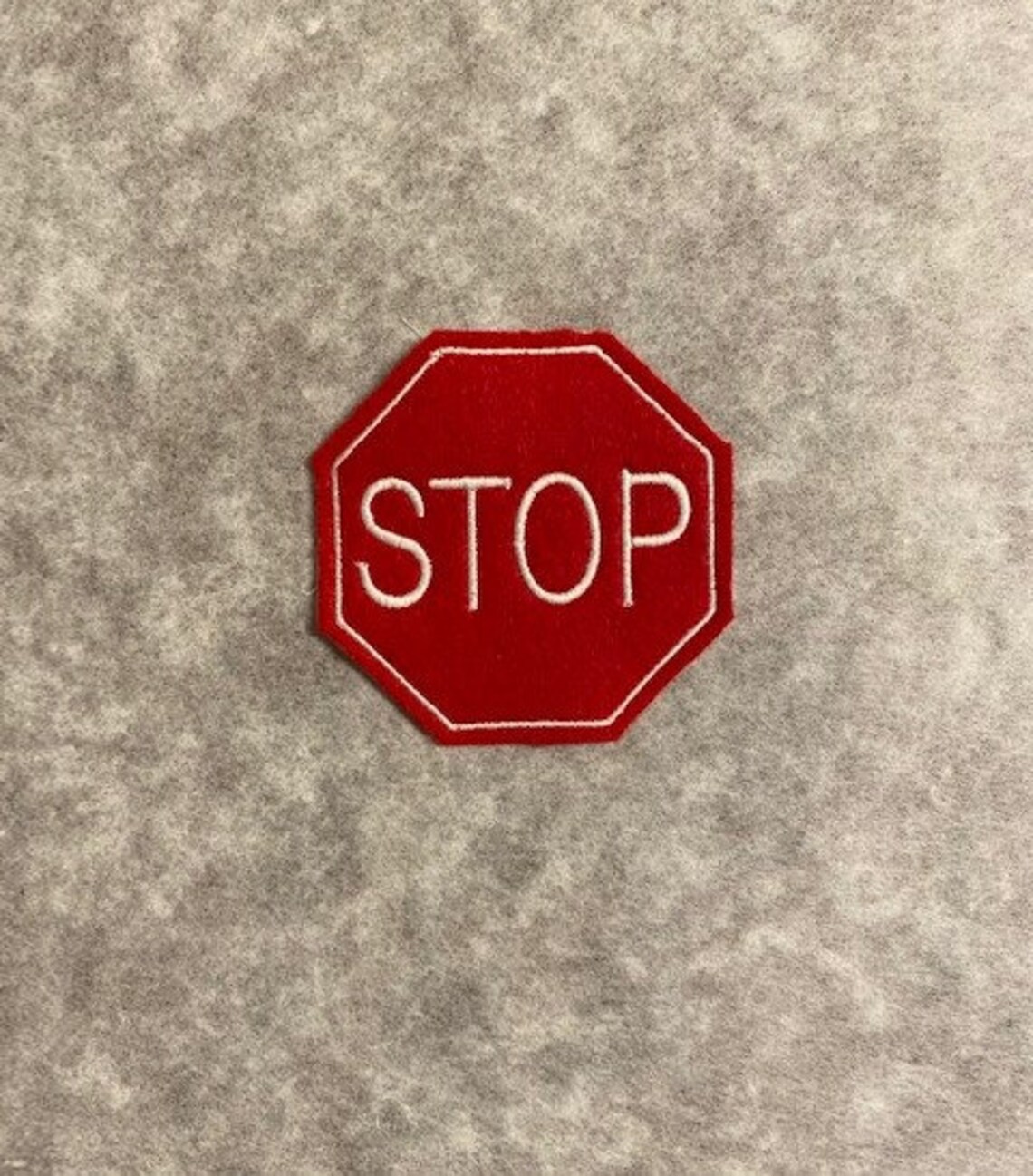 Stop Sign Feltie Embroidery Design File TWO SIZES Stop Sign - Etsy