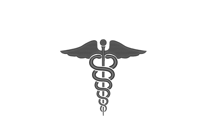 Nurses Symbol, Nurse Caduceus, Nurse Logo, Nurse Embroidery Design File ...