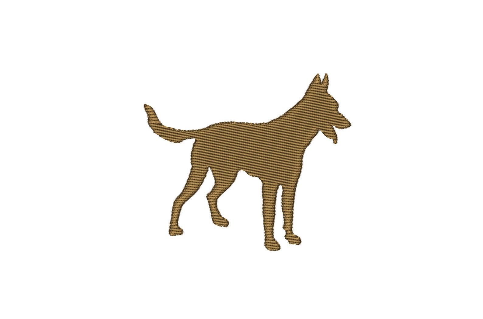 Belgian Malinois Embroidery Design, Maligator Embroidery File, Belgian ...