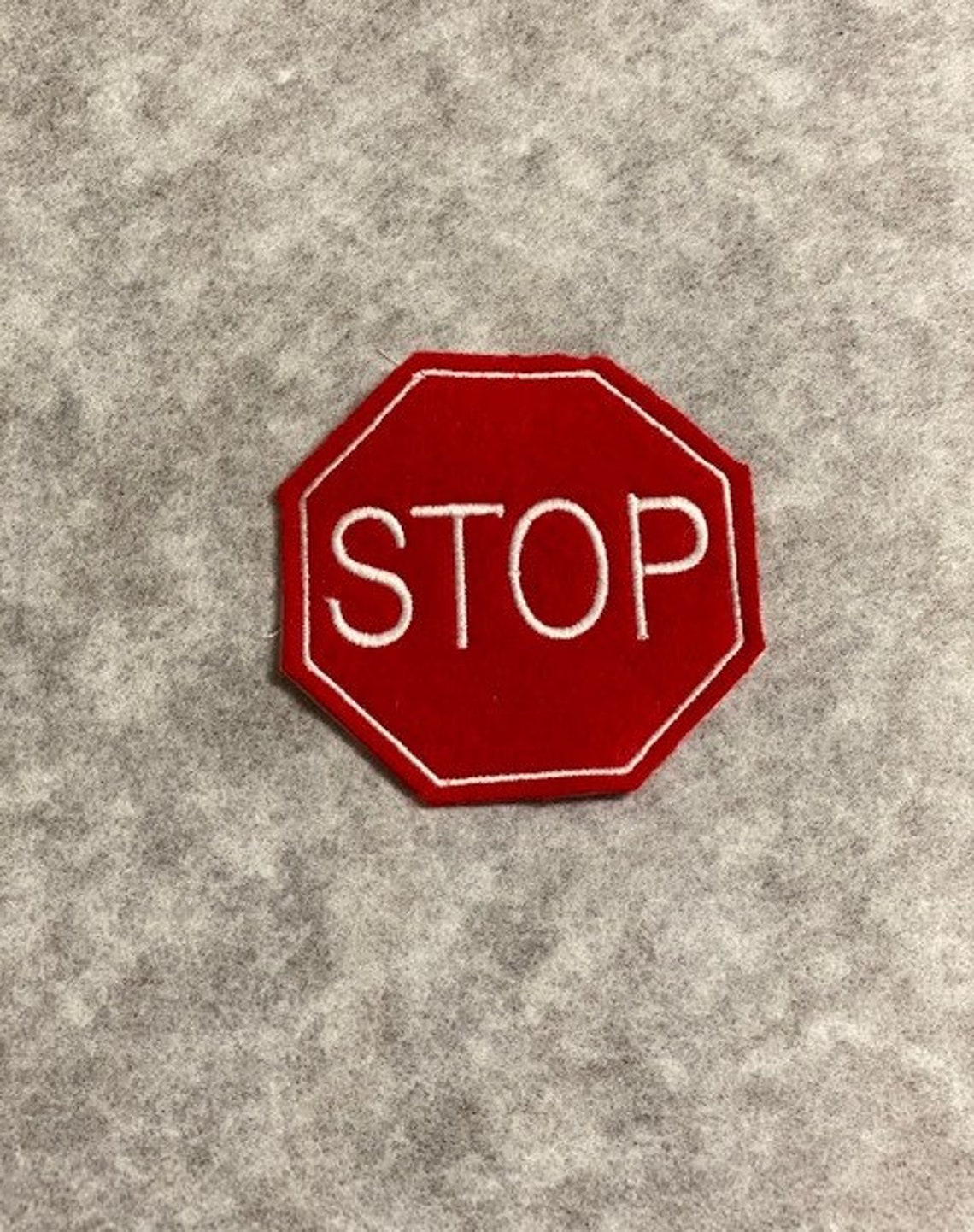 Stop Sign Feltie Embroidery Design File TWO SIZES Stop Sign - Etsy
