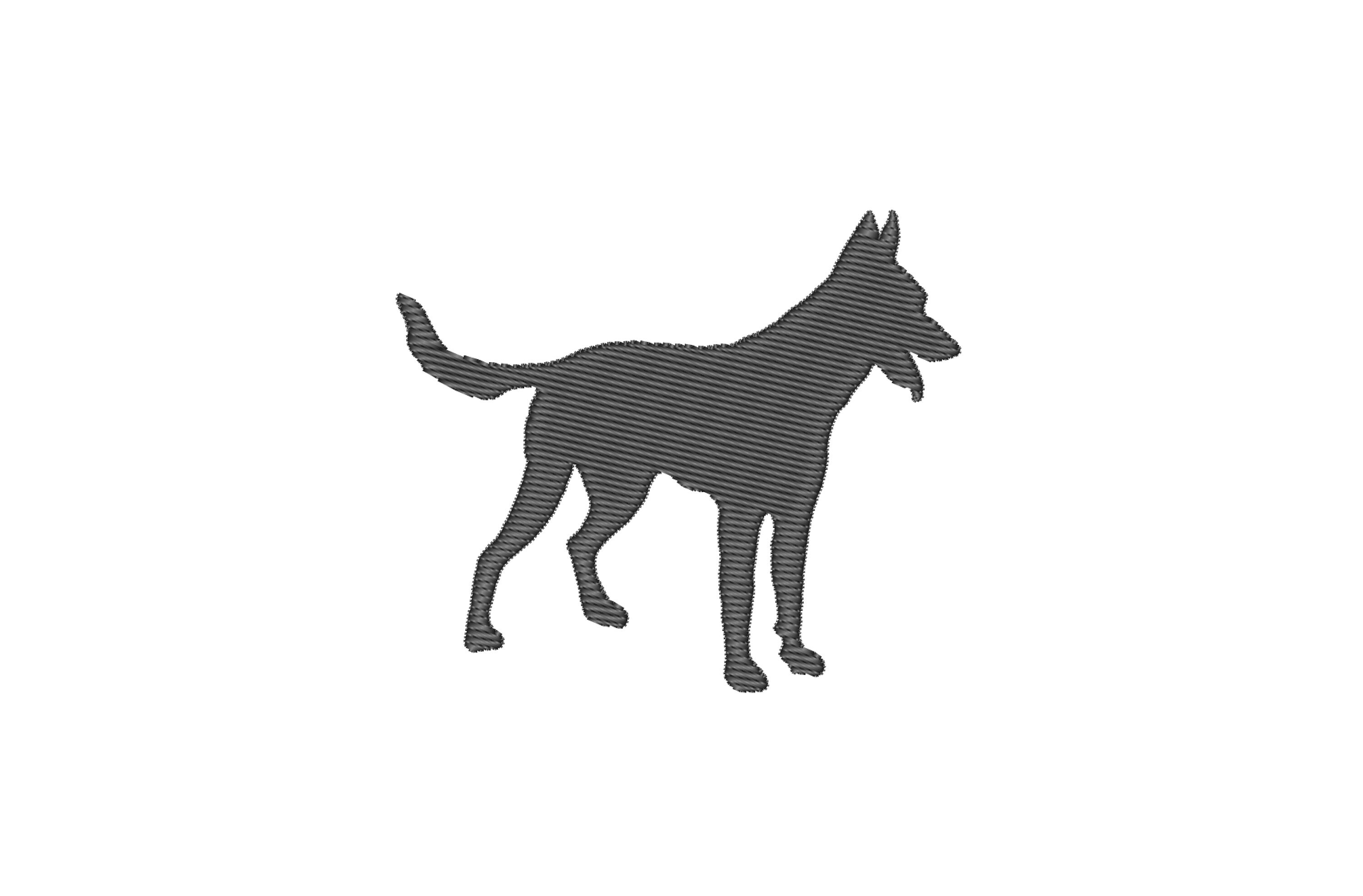 Belgian Malinois Embroidery Design, Maligator Embroidery File, Belgian ...