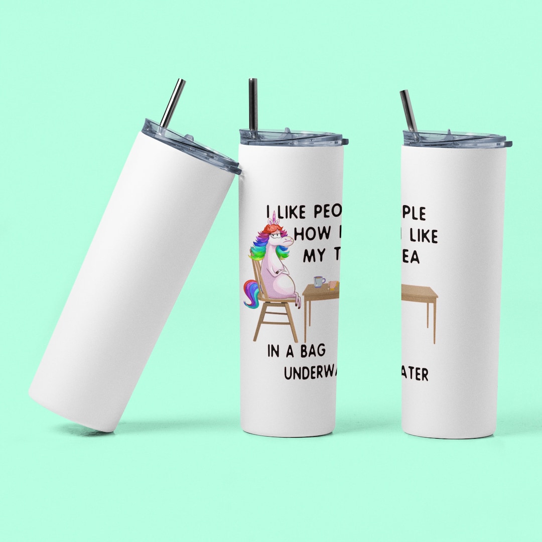 GLOW in the Dark I Like People How I Like My Tea in A Bag Underwater 20 ...