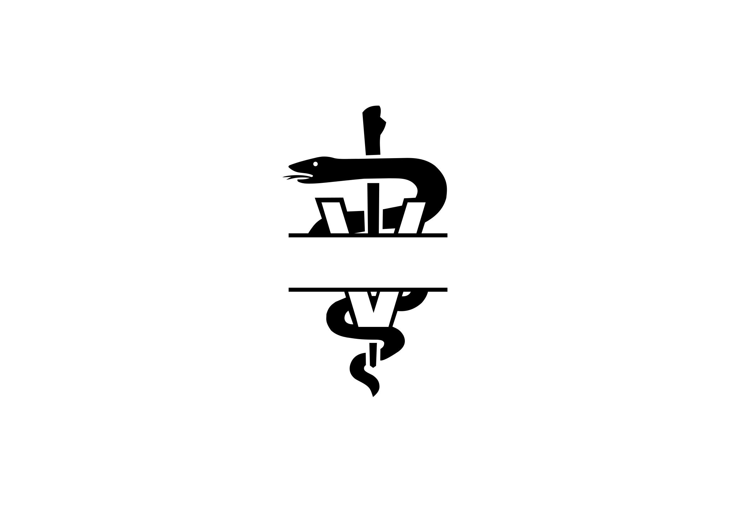 Veterinary Caduceus Vector