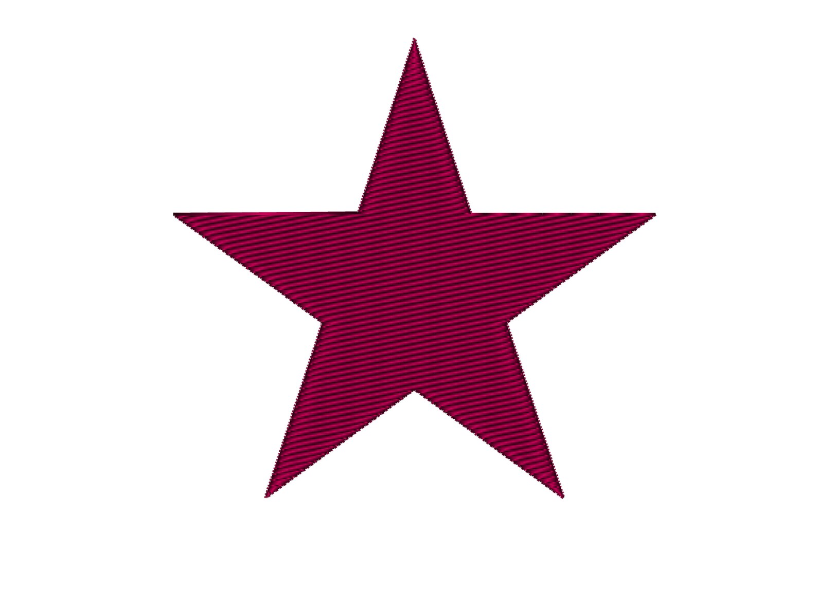 Star Embroidery Design, Star Embroidery File, Star Fill Pattern, Simple ...