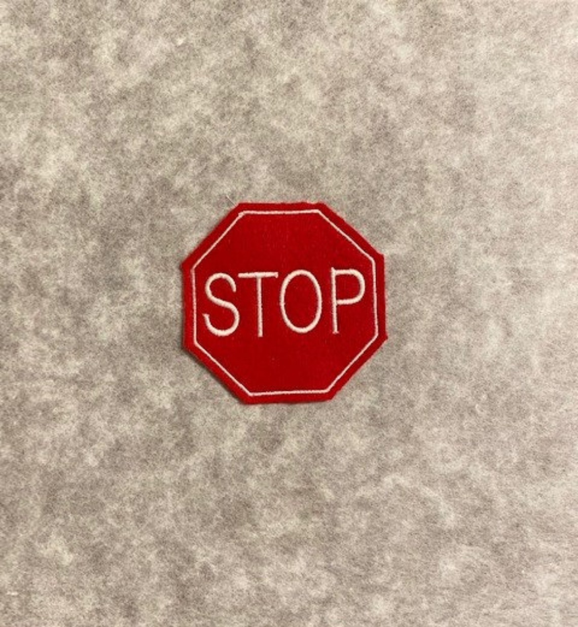 Stop Sign Feltie Embroidery Design File TWO SIZES Stop Sign - Etsy