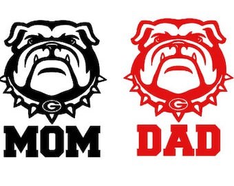Georgia Bulldogs UGA 12 Premium Vinyl Decal Licensed NCAA - Etsy