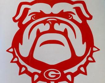 Georgia Bulldogs UGA 12 Premium Vinyl Decal Licensed NCAA - Etsy