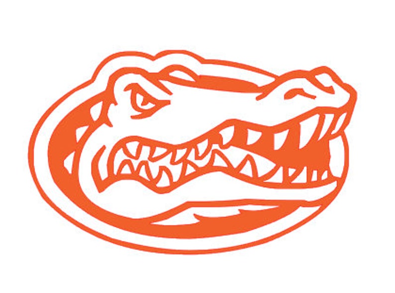 Florida Gators Vinyl Custom Decal | Etsy