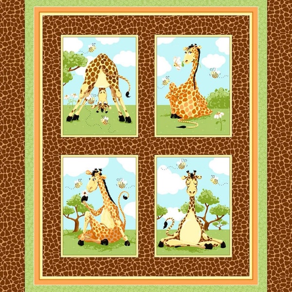 Giraffe Quilt - Etsy